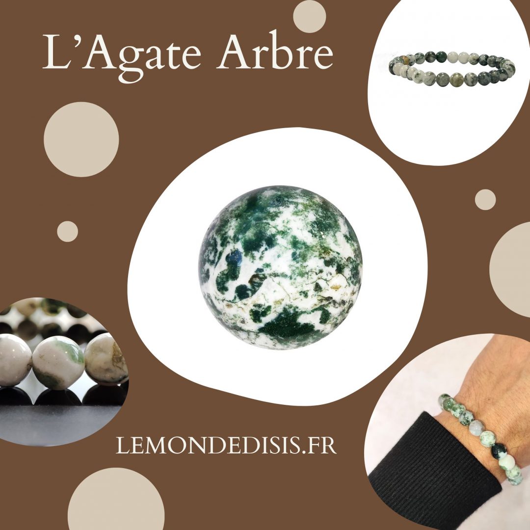 Agate Mousse - Vertus et Signification en Lithothérapie